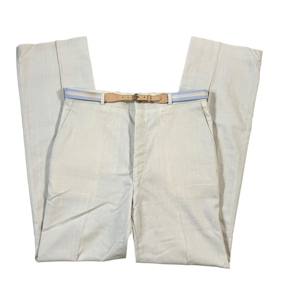 Vintage | Pants | Vintage Cotler 7s Streetwear Mens 34x34 Belted Linen ...
